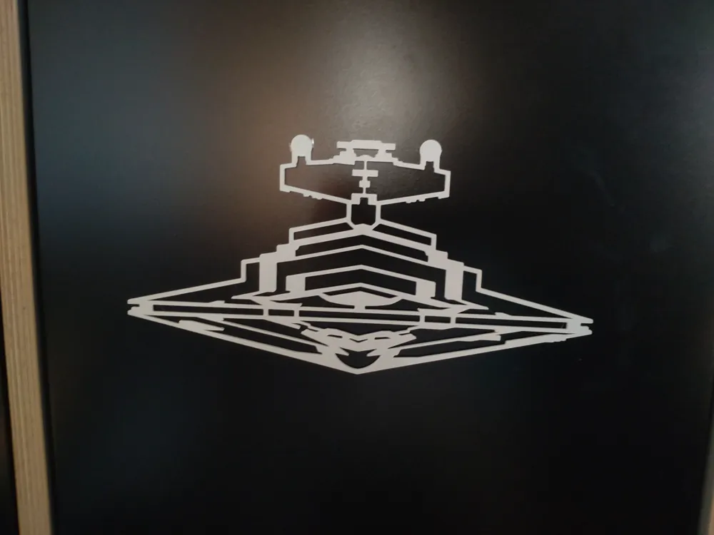 Star Wars - Star Destroyer Wall Decoration by Seb - MakerWorld