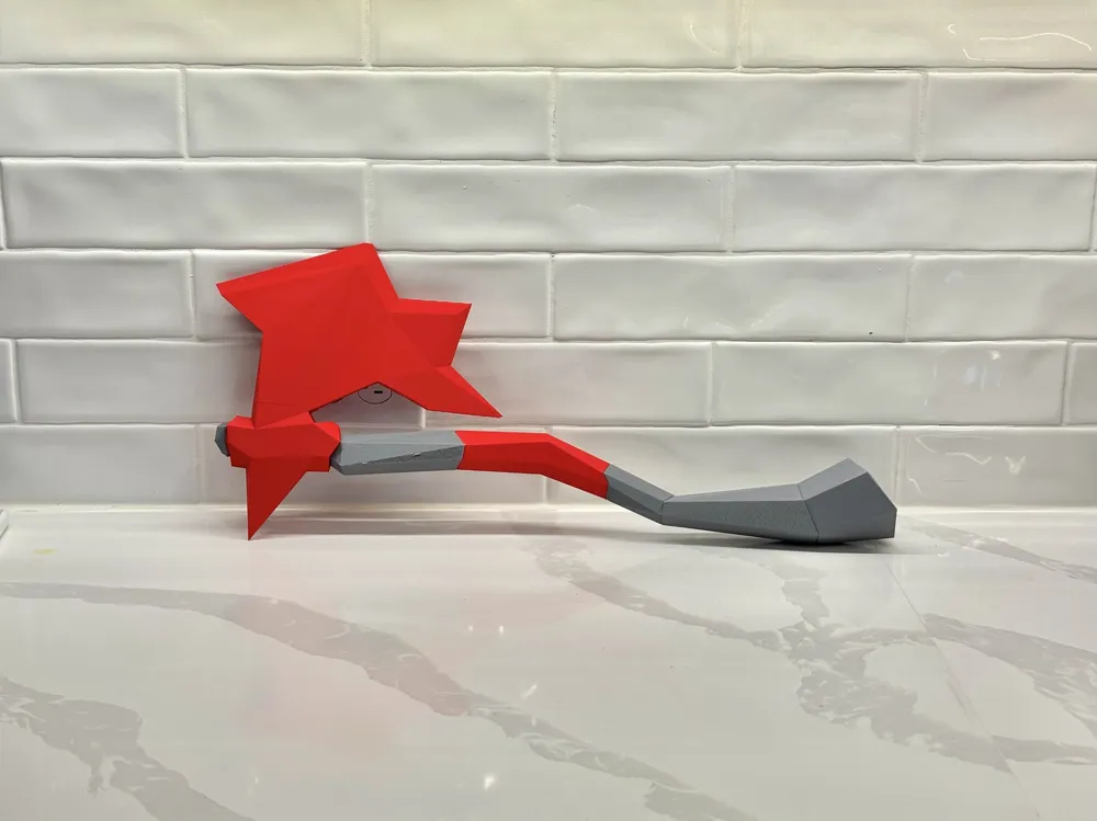 Old School Runescape Dragon Felling Axe by Chase Curtis MakerWorld ...