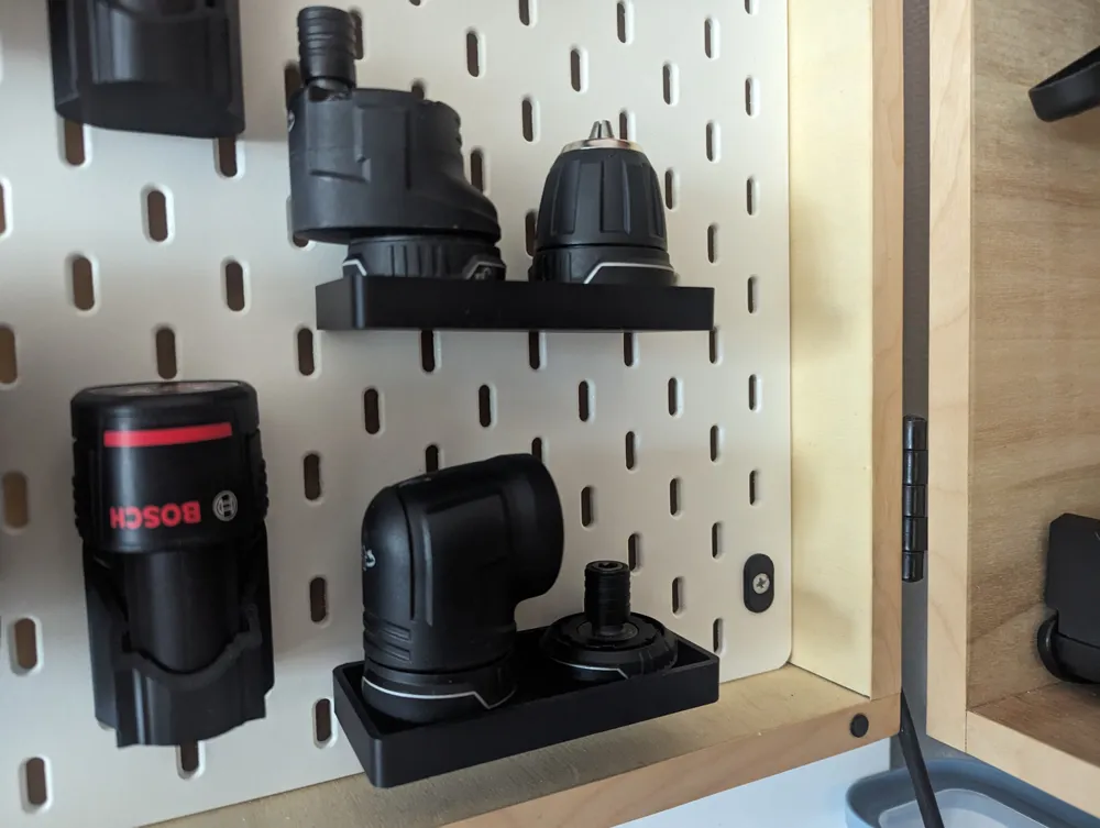 Skadis Supportless - Bosch FlexiClick Toolheads by InaniaEtVana - MakerWorld