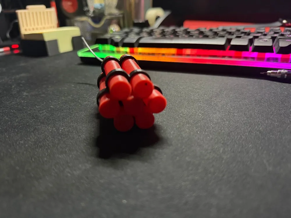 stick of dynamite - Free 3D Print Model - MakerWorld