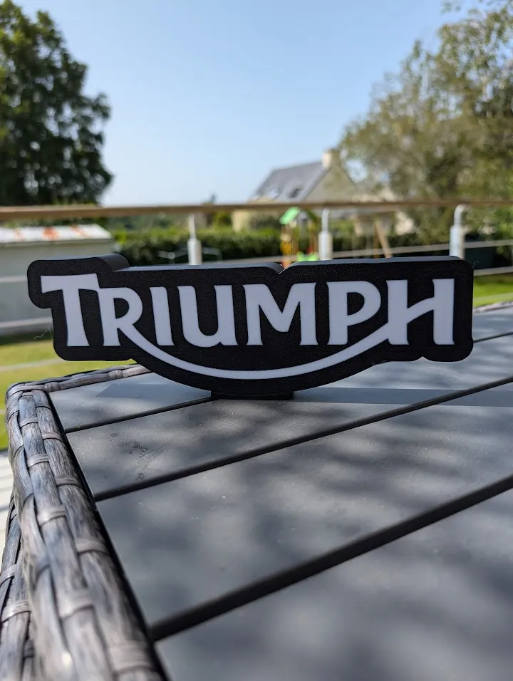lightbox triumph logo modern by lmcreation56 - MakerWorld