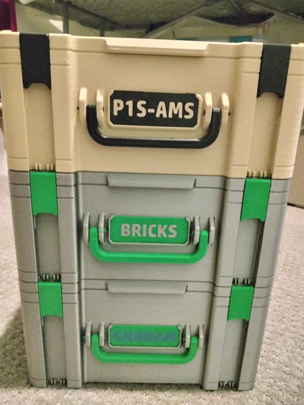 Gridfinity Storage Boxes 5x5 - 12U & 15U - 2 types Remixed by ...