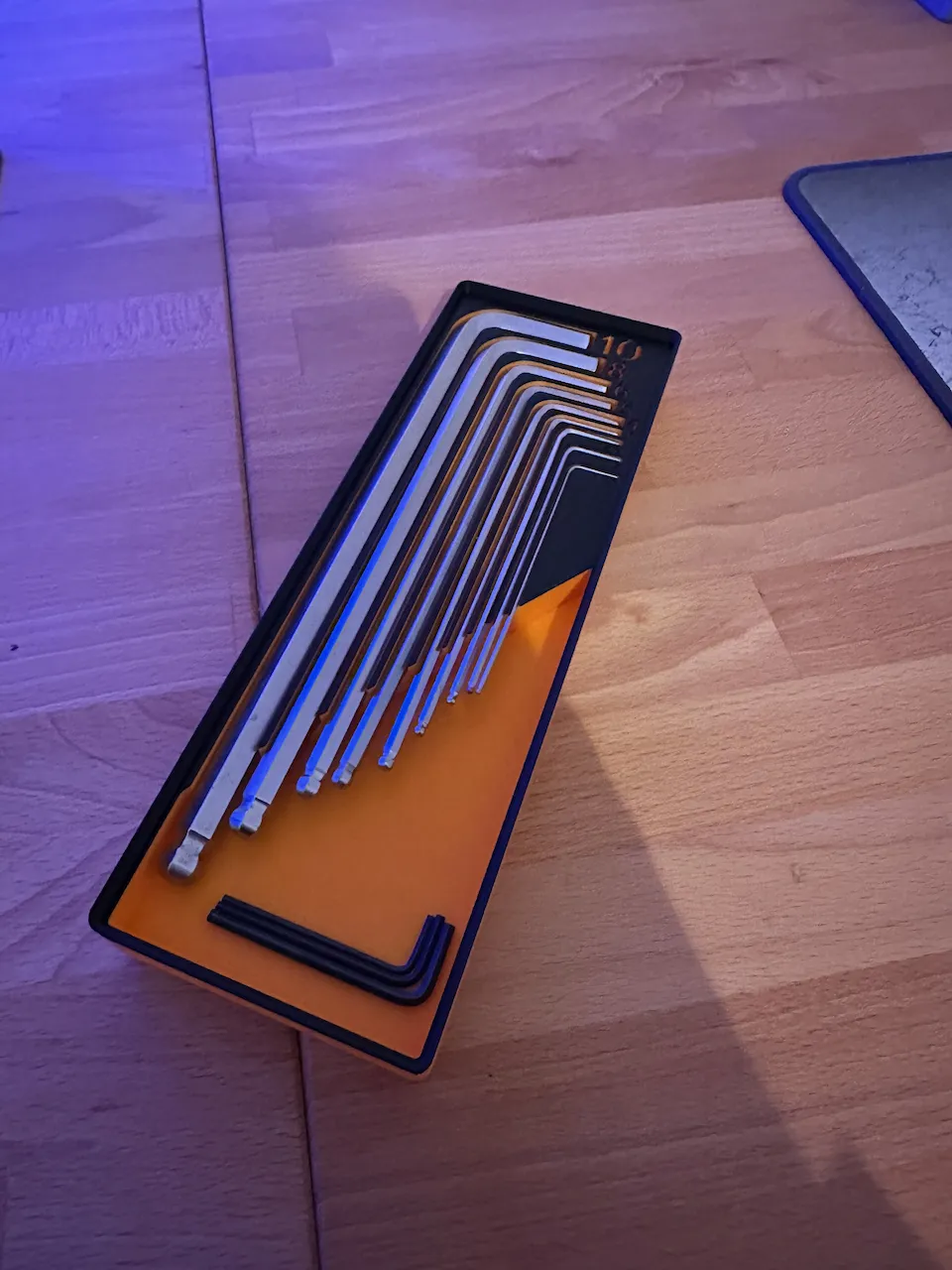 Hex key Gridfinity bin - stackable - Free 3D Print Model - MakerWorld
