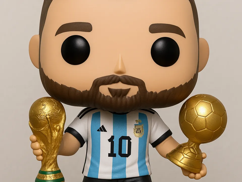 Funko Pop: Messi por BARAKALDESAMANITAS MakerWorld: Descarga Modelos 3D Gratuitos