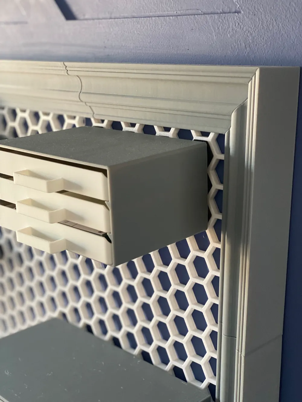 Honeycomb Storage Wall (HSW) Frame by Made By Niks MakerWorld: Download ...