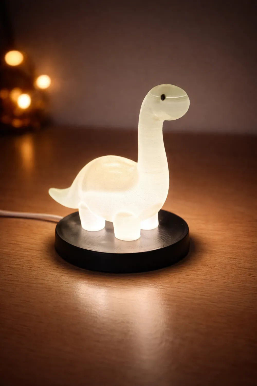 Dinosaur night light lamp - Free 3D Print Model - MakerWorld