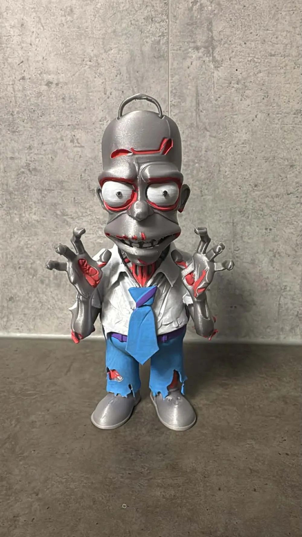 Zombie Homer - Cartoon Figurine (Fan Art) - Free 3D Print Model ...