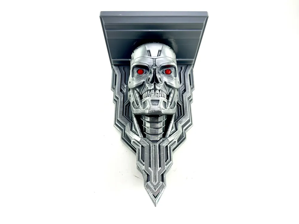 T-100 Terminator Shelf - Free 3D Print Model - MakerWorld