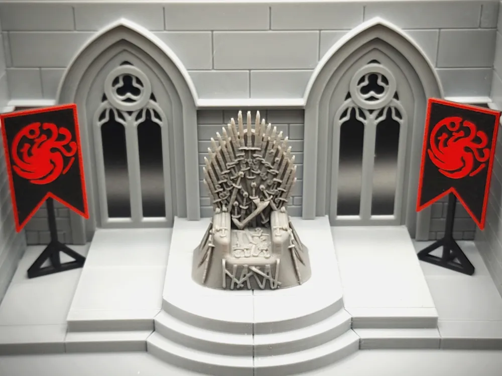 Game of Thrones - King's Hall - Free 3D Print Model - MakerWorld