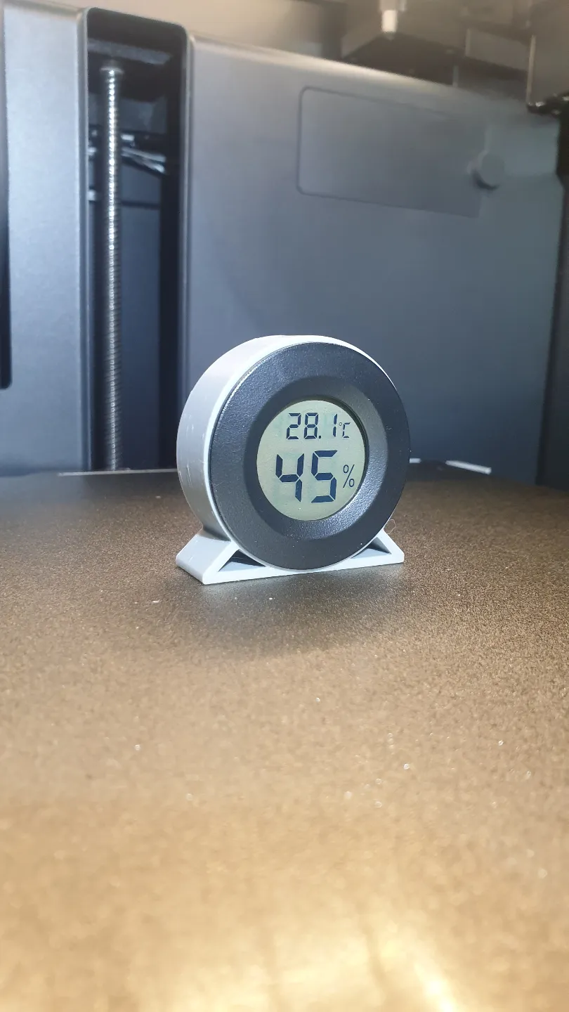 Hygrometer Thermometer Stand by Schommi - MakerWorld