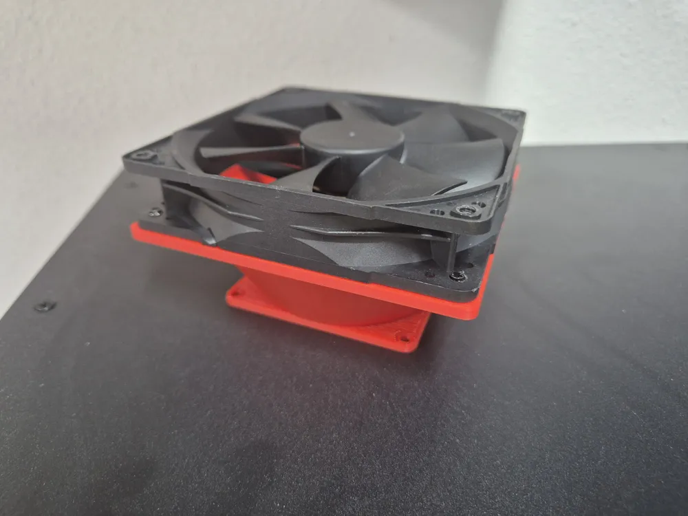 80mm to 120mm Fan Adapter by Vaursechs MakerWorld: Download Free 3D Models