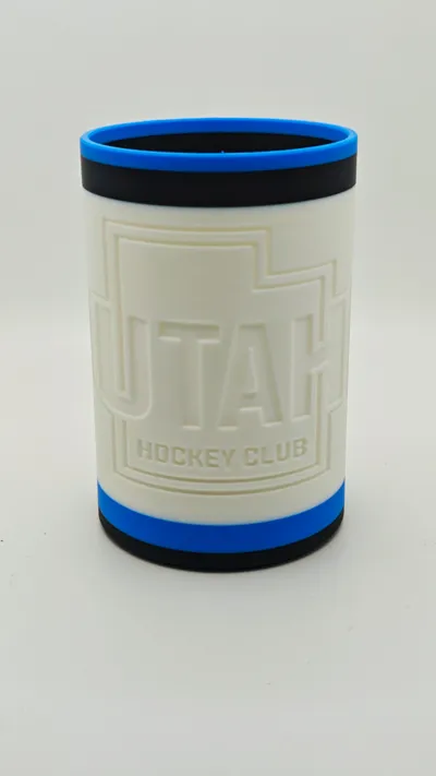 NHL Utah Hocley Club - Koozie / Stubby Holder - Free 3D Print Model ...