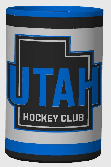 NHL Utah Hocley Club - Koozie / Stubby Holder - Free 3D Print Model ...