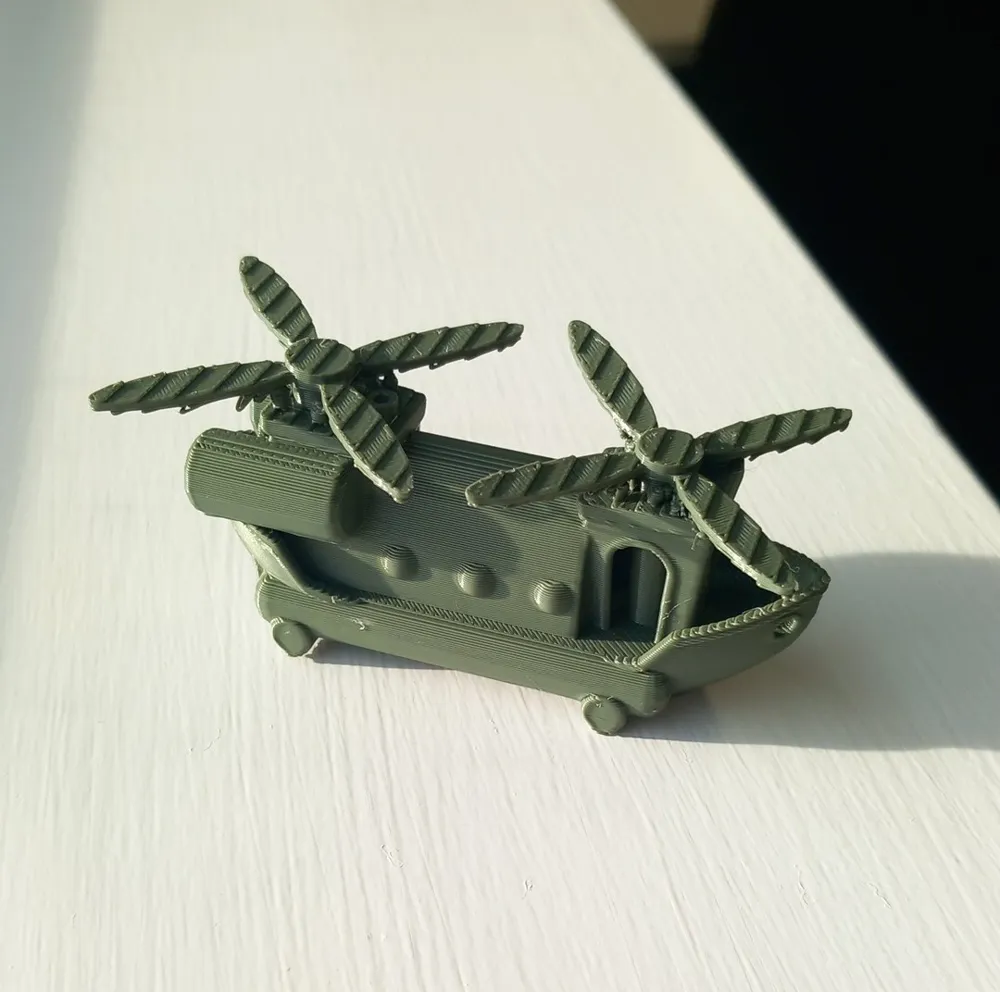 Benchy Chinook - Free 3D Print Model - MakerWorld