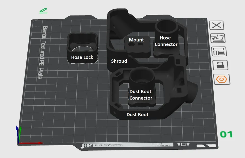 Carvera Air: Magnetic Quick Release Dust Boot by GabrielMakerMakerWorld ...