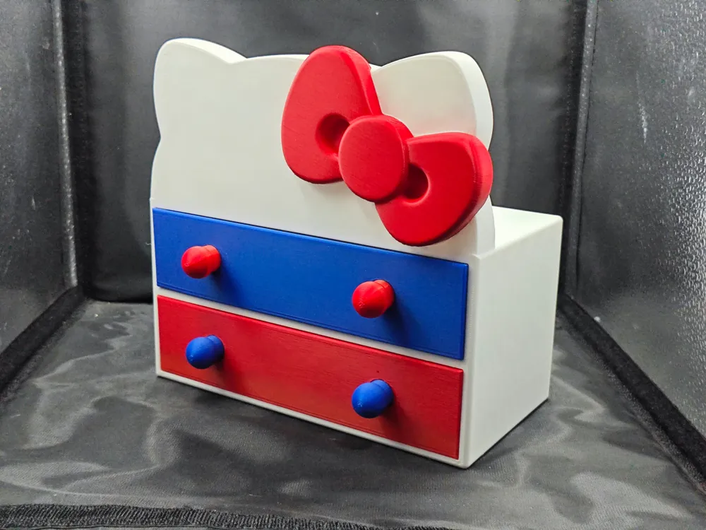 Animal Crossing: New Horizons Hello Kitty Themed Drawer Cabinet ...