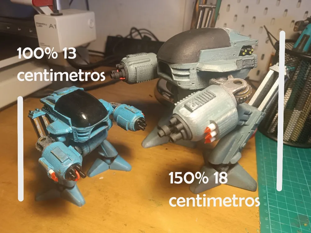 ED-209 可动机械 来自 Rulmor MakerWorld：免费下载 3D 模型