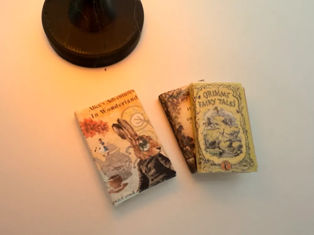 DIY Miniature Books with Inkjet Printable Covers by Printed a mini ...