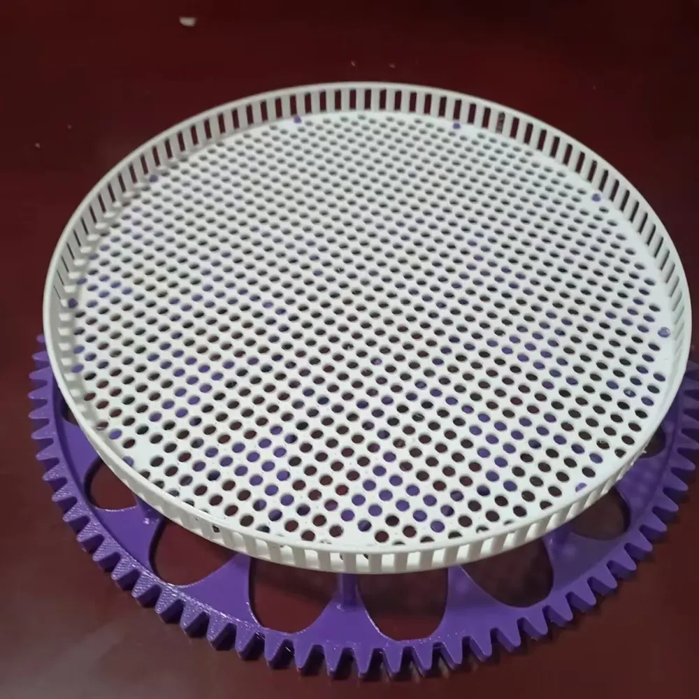 Modified 220mm outer diameter egg tray for 8-egg UFO incubator, double ...