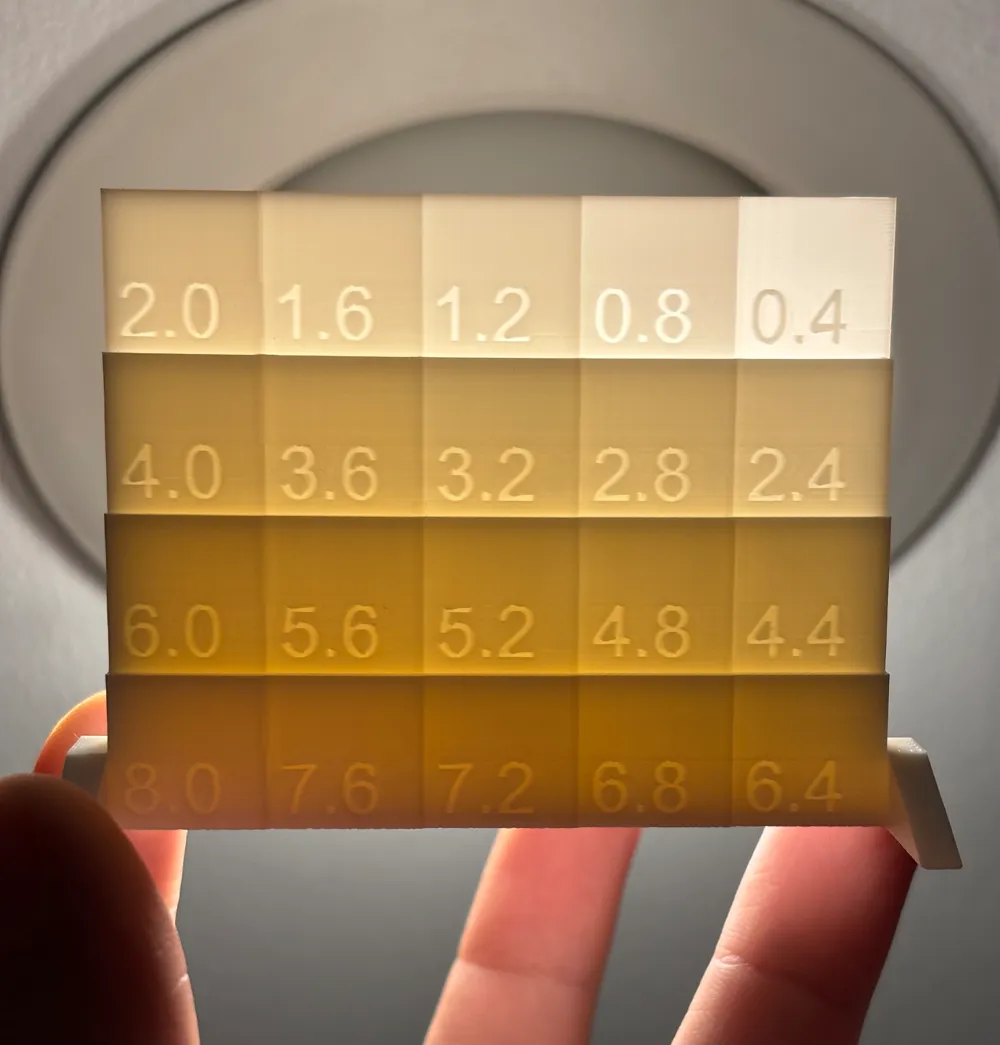 Lithophane Calibration Remixed by Stevo99 MakerWorld: Download Free 3D ...