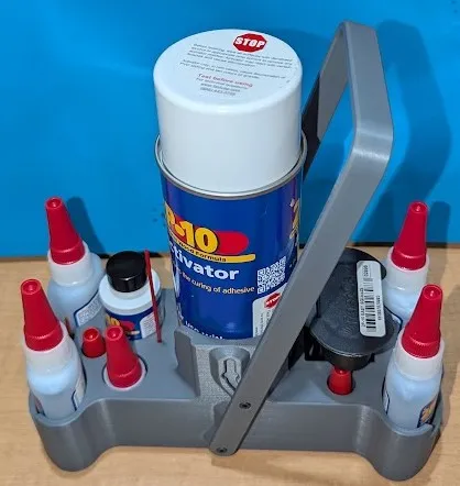 2P-10 CA Glue Caddy - Ultimate by DJR Engineering MakerWorld: Download ...
