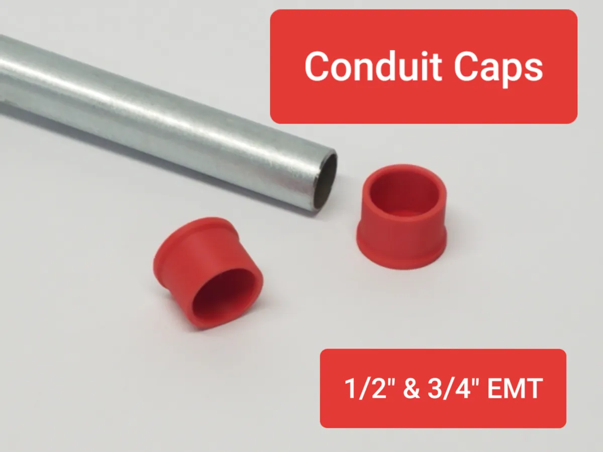 Conduit EMT End Cap Cover - Free 3D Print Model - MakerWorld