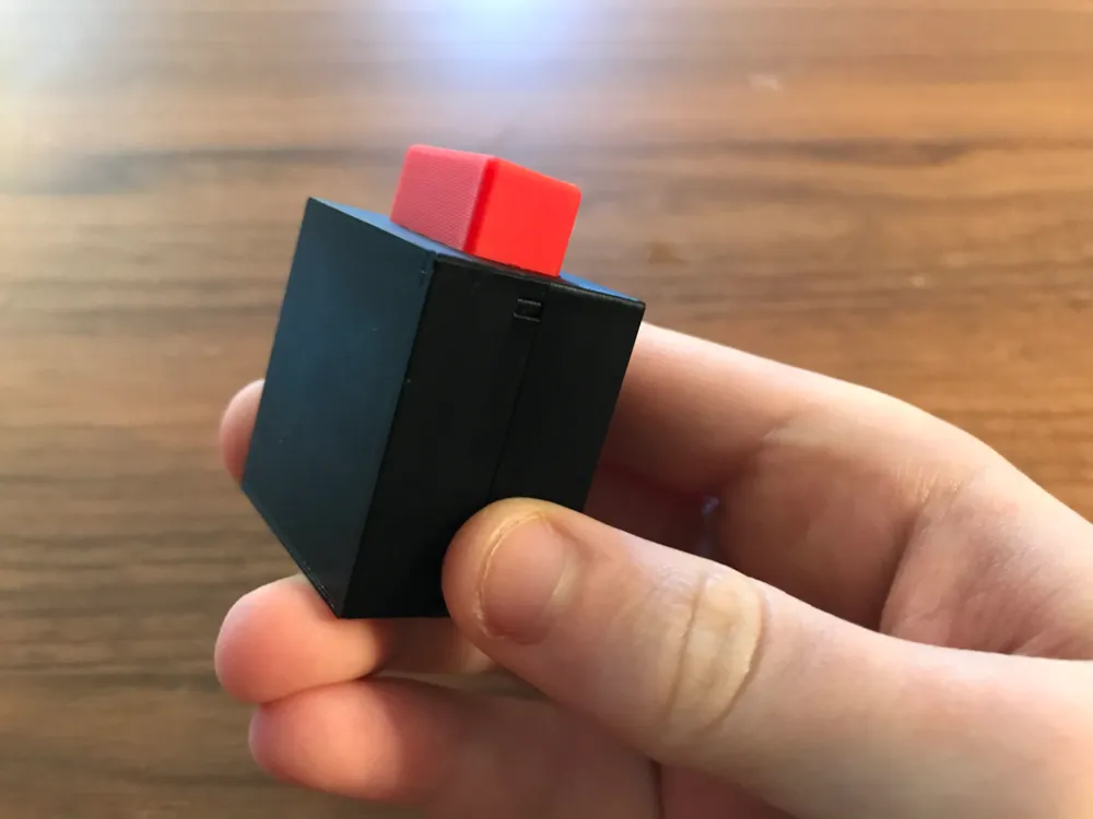 Fidget Push Button v2 - Free 3D Print Model - MakerWorld