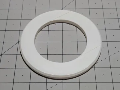Split Flange PVC Pipe Escutcheon | Collection - MakerWorld: Download ...