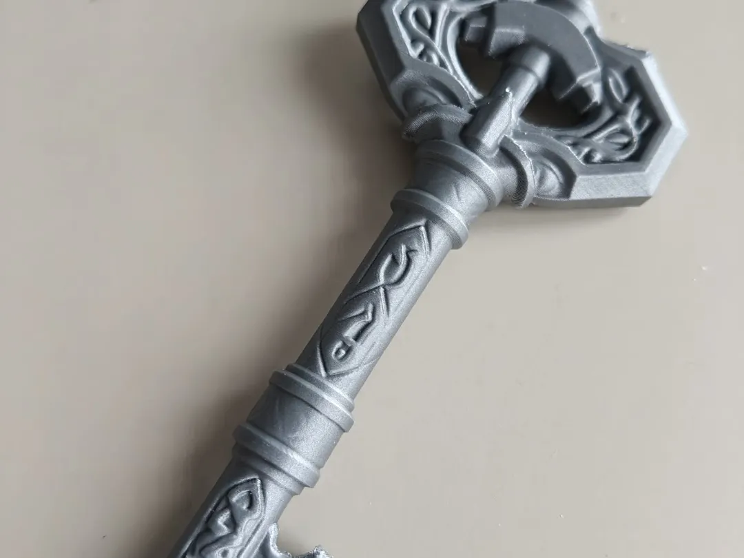DnD dwarven key prop - Free 3D Print Model - MakerWorld