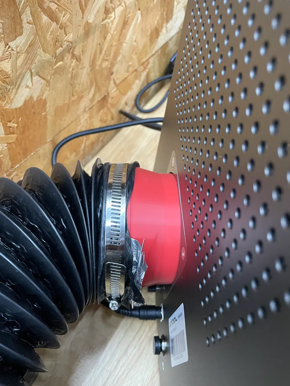 XTOOL F1 Ultra 75mm - 100mm Extractor adapter - Free 3D Print Model ...