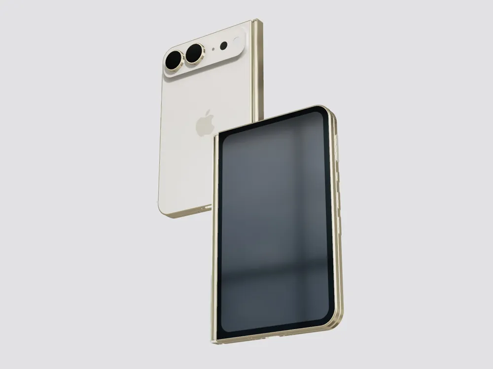 iPhone Fold (or iPhone Ultra) Concept - Free 3D Print Model - MakerWorld