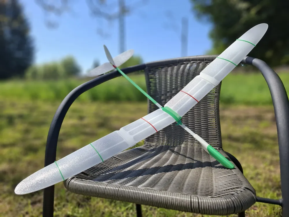Free-flight glider "Albatross" by Arty_SC MakerWorld: Download Free 3D Models