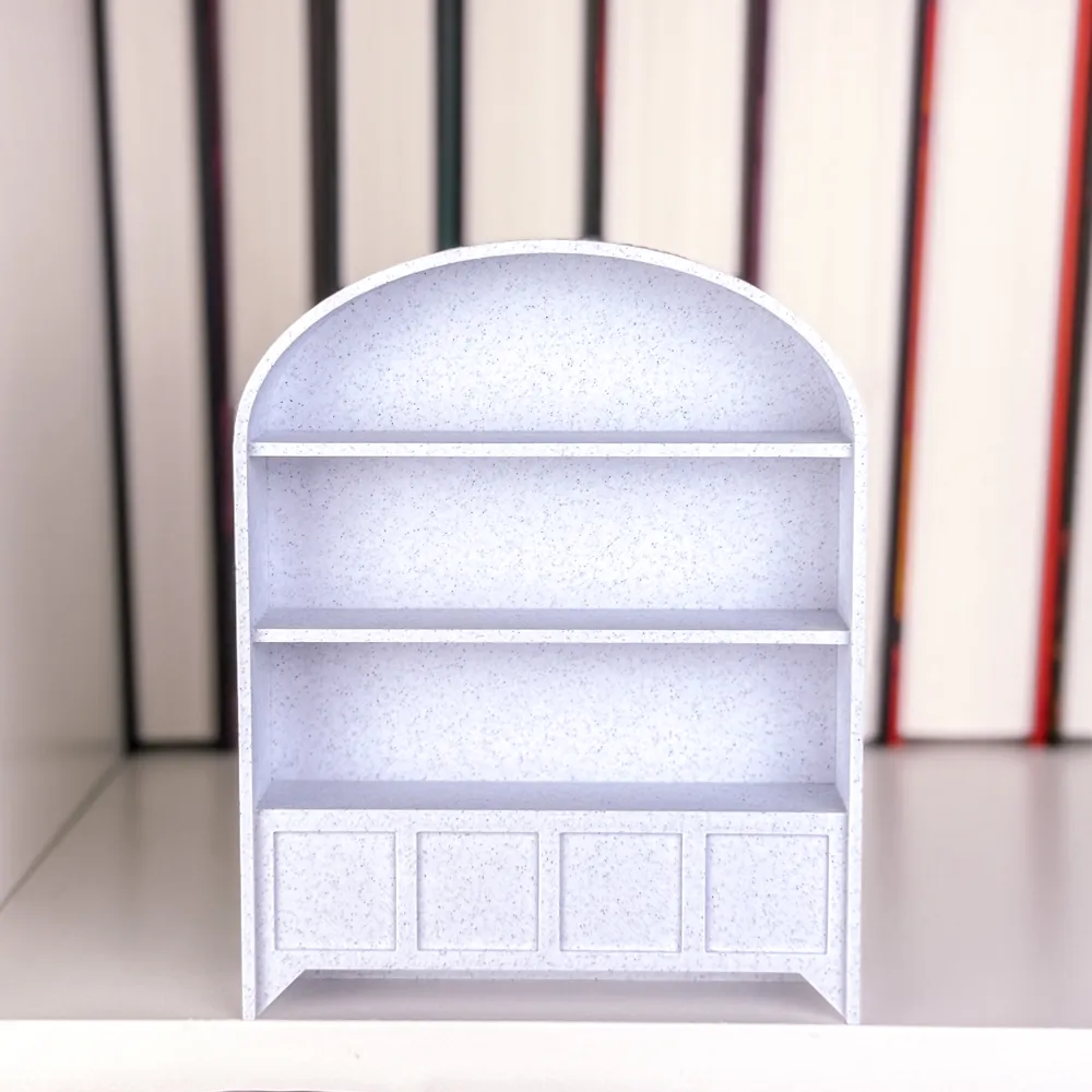 Round Arch Mini Bookshelf - Free 3D Print Model - MakerWorld
