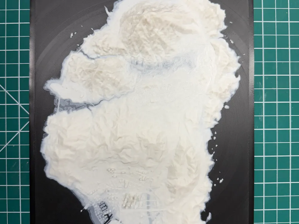 GTA V Topografische Karte Einzelplatte Los Santos H2SC – Kostenloses 3D ...