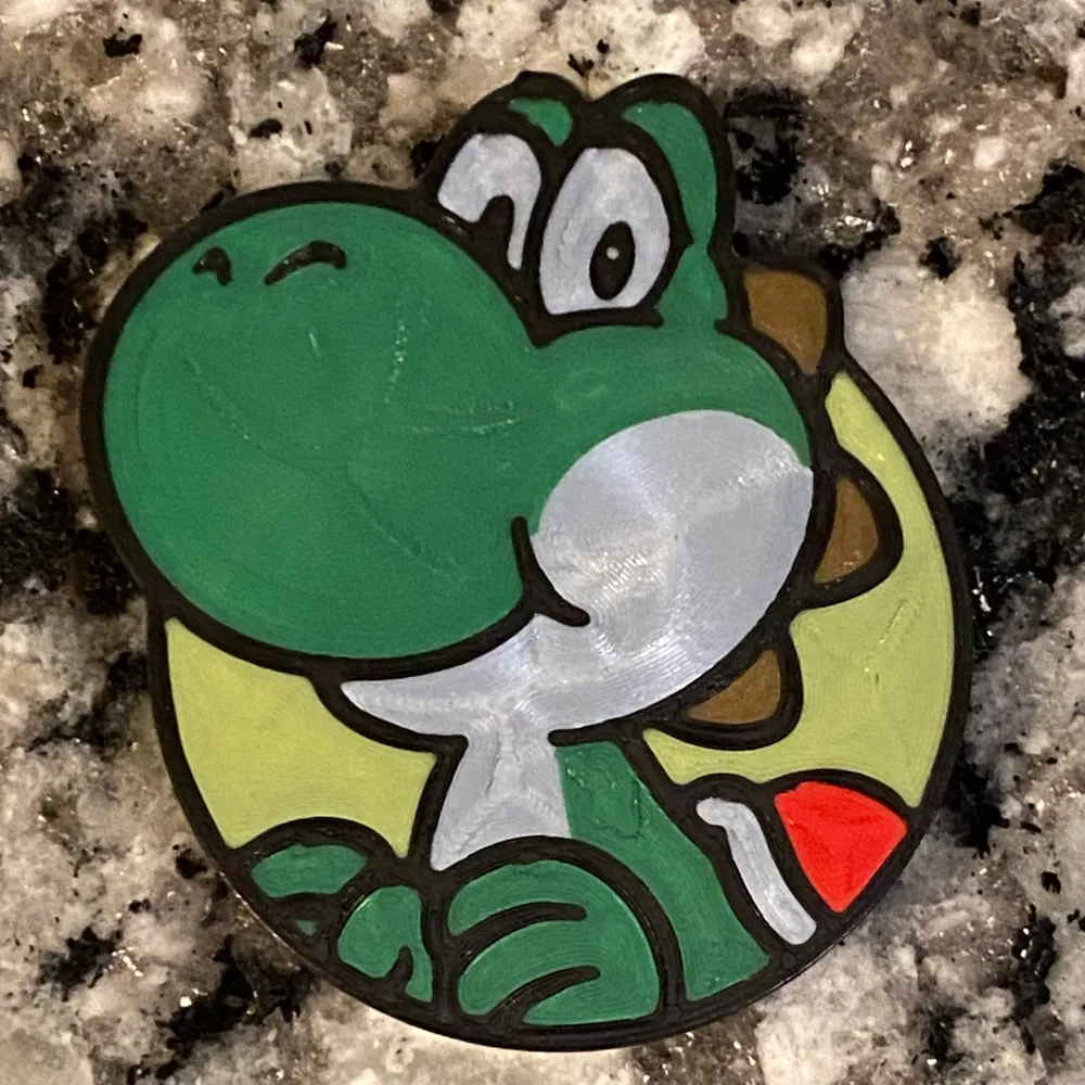 Crocs Charm - Yoshi Remixed by jsalonis - MakerWorld
