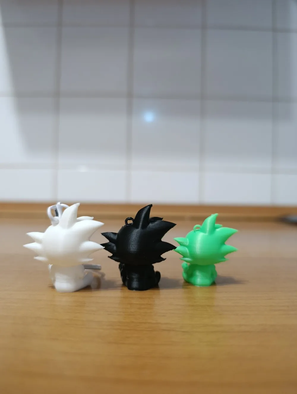 Mini Chibi Angry Goku – Keychain / Mini Figure - Free 3D Print Model ...