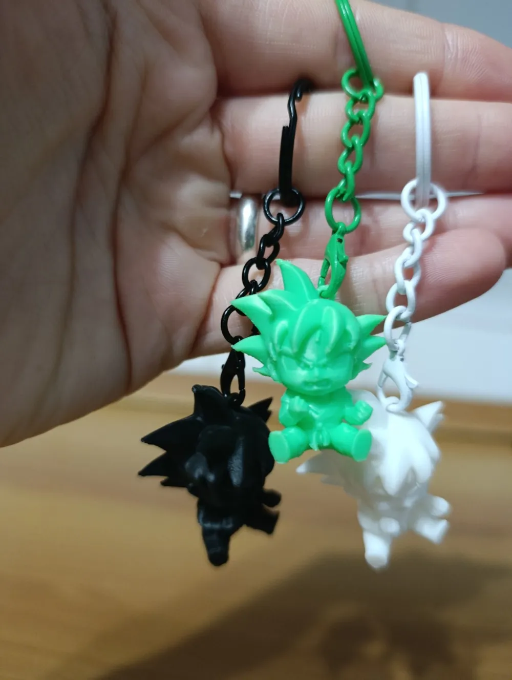 Mini Chibi Angry Goku – Keychain / Mini Figure - Free 3D Print Model ...