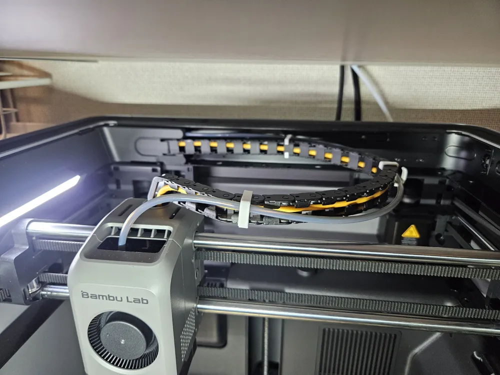 P2S PTFE Tube Clip - Side Mount - Free 3D Print Model - MakerWorld