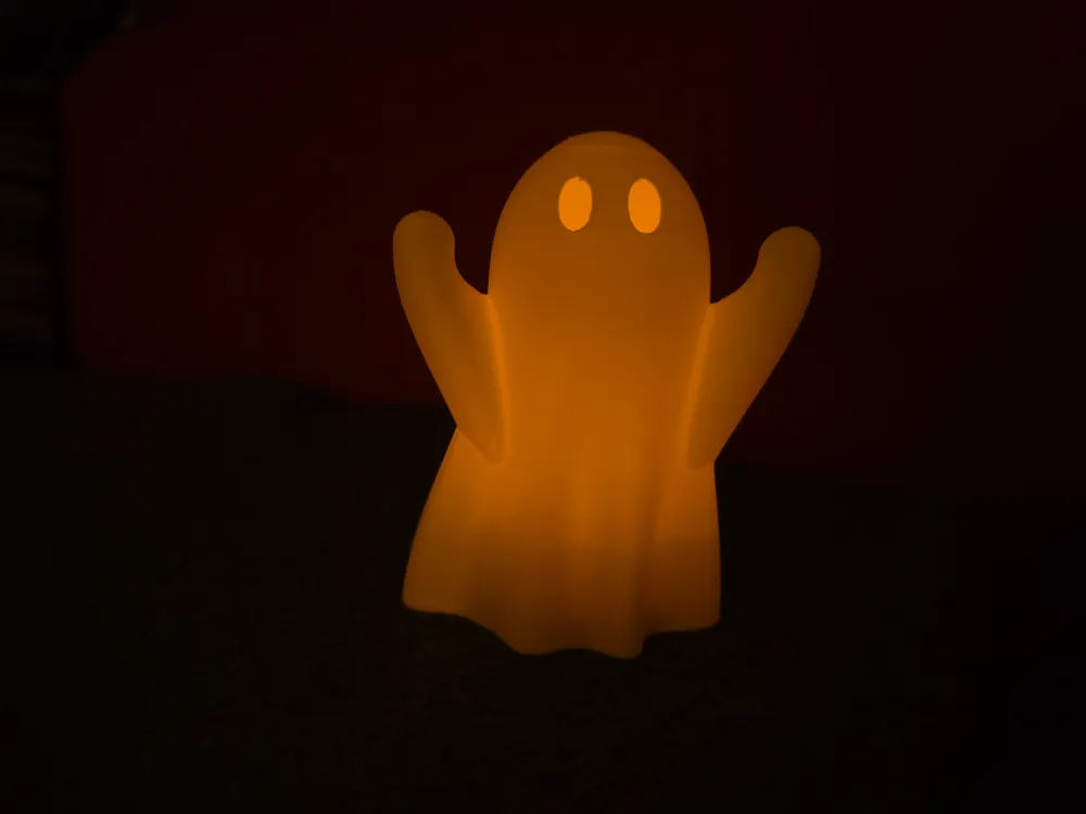 Halloween Ghost Lamp M by DocLexMakerWorld: Download Free 3D Models