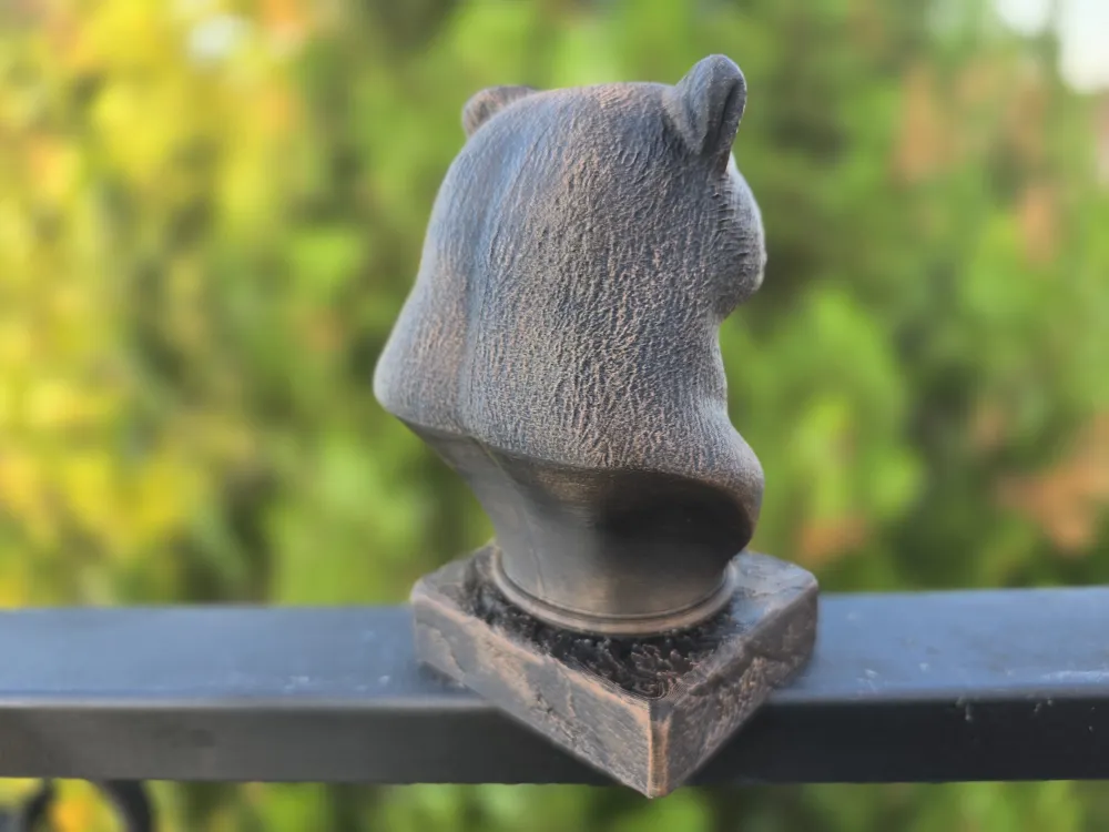 BADGER BUST by Messy_Panda MakerWorld: Download Free 3D Models
