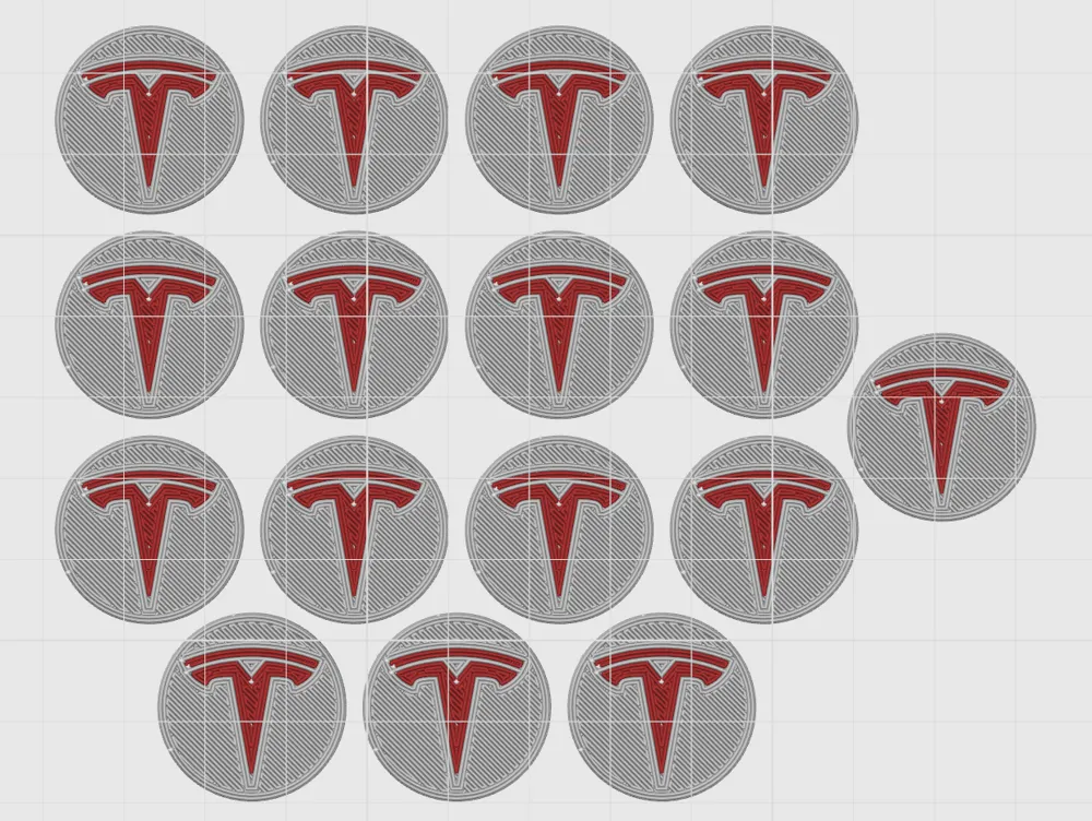 Tesla shopping cart coin Einkaufwagen chip by didldiprint - MakerWorld
