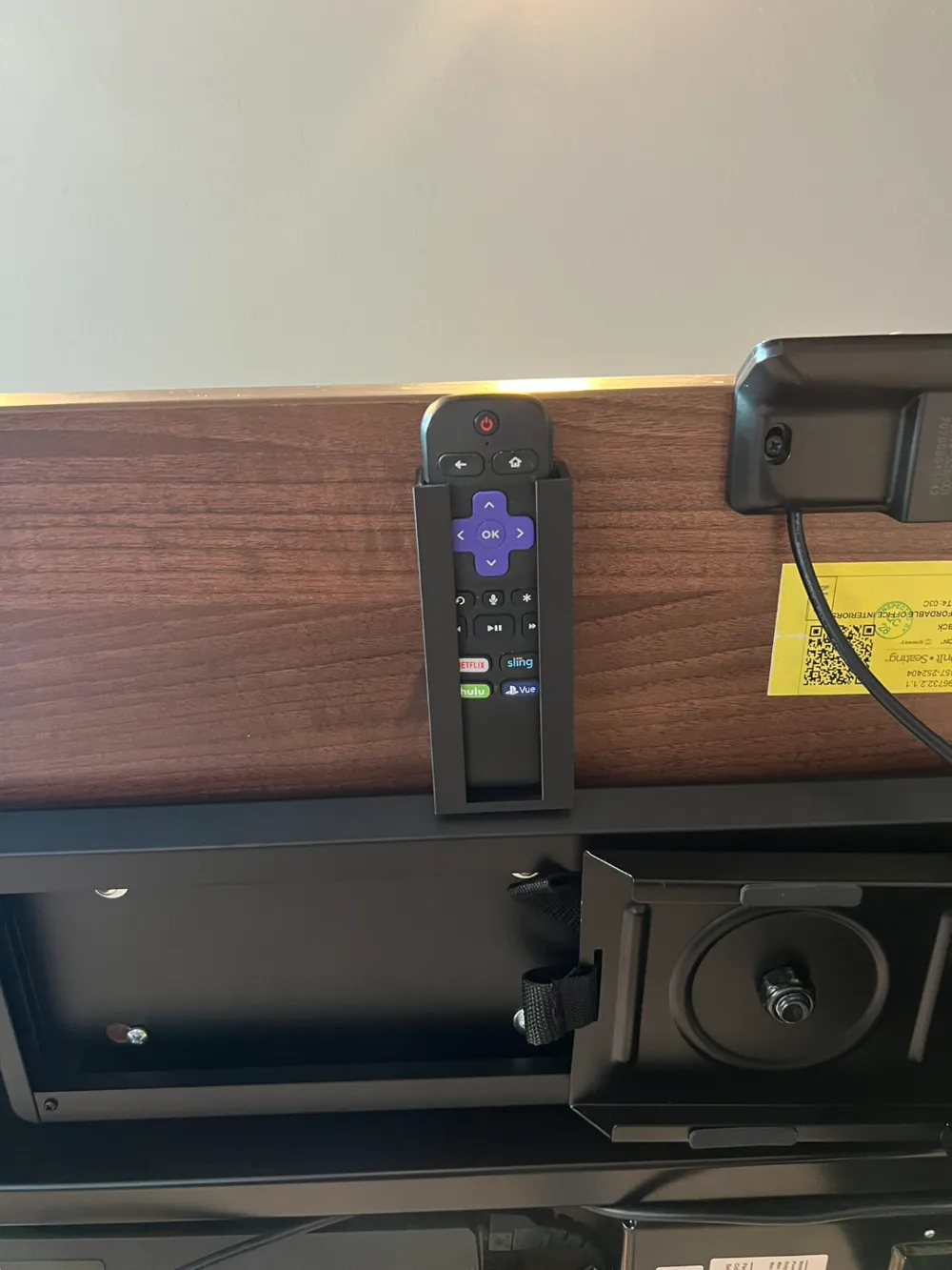 Remote Under Desk Mount Holder - Free 3D Print Model - MakerWorld