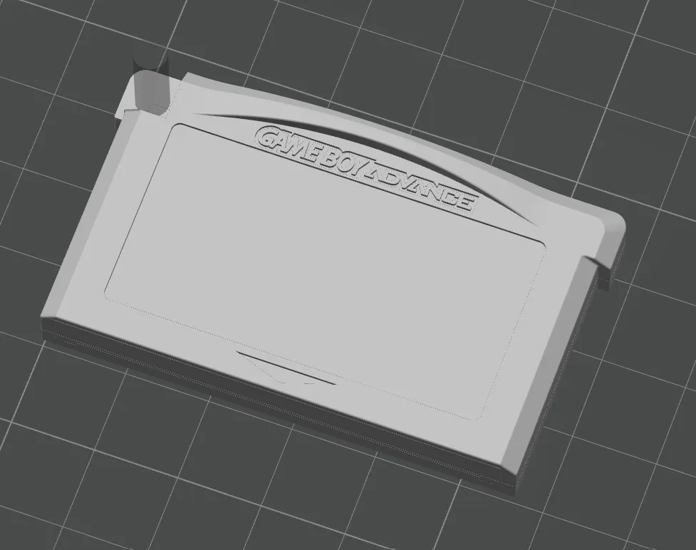 Nintendo GBA Cartridge Keychain Remixed by Garder3D - MakerWorld