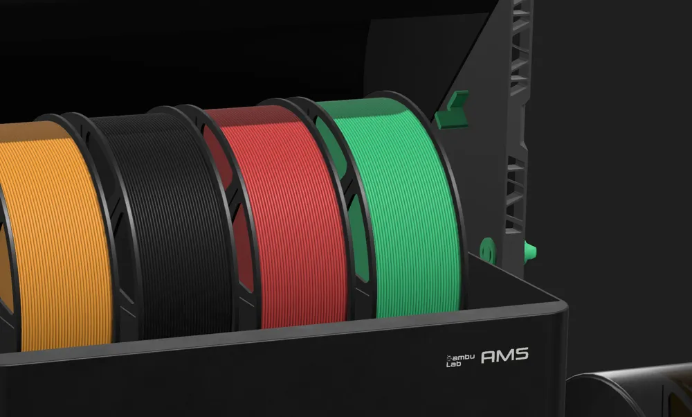 Bambu X1C P1SC AMS 1 And 2 PRO Double-decker Stand Remixed by ...