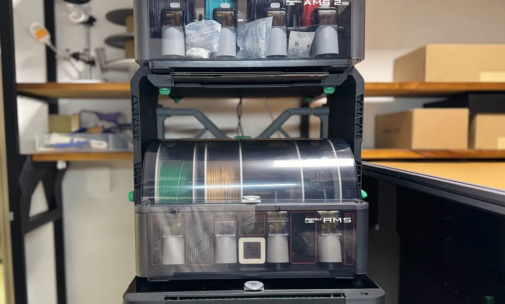 Bambu X1C P1SC AMS 1 And 2 PRO Double-decker Stand Remixed by ...