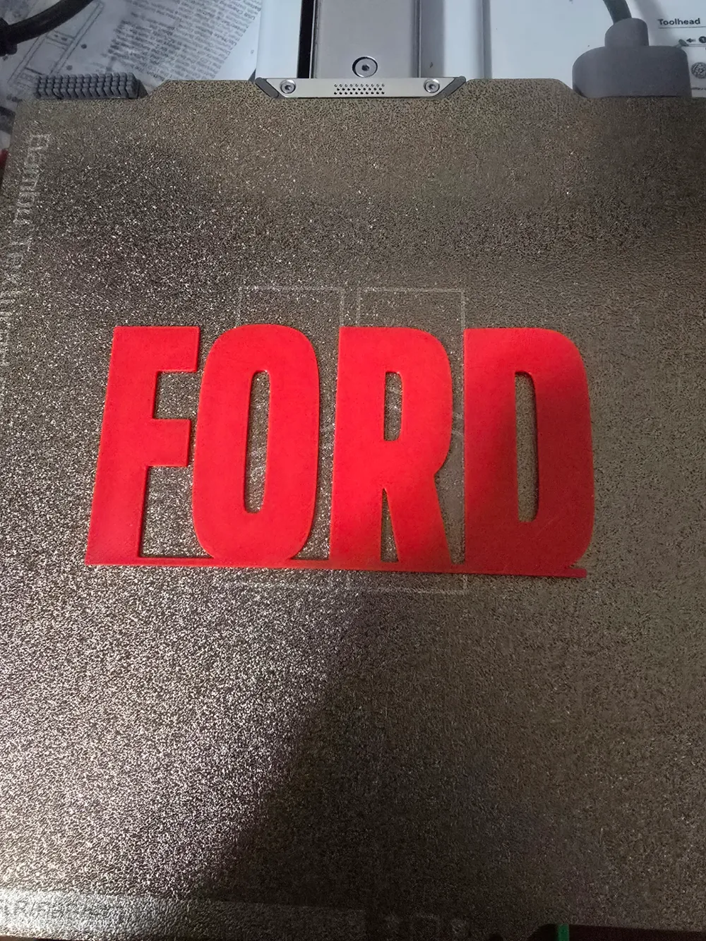 Ford Letters Logo by Dudeman12 - MakerWorld