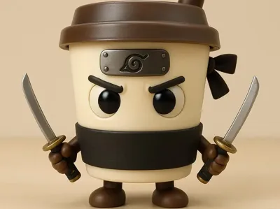 Capuchino Assassino Chibi Brainrot by ThorLab CreationsMakerWorld ...