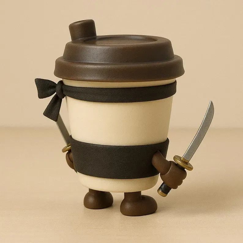Capuchino Assassino Chibi Brainrot by ThorLab CreationsMakerWorld ...