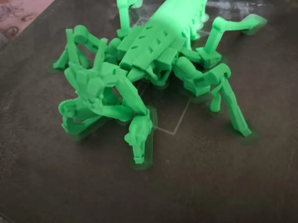 Print-in-Place Articulated Mantis Mech (Optimized) - Free 3D Print ...