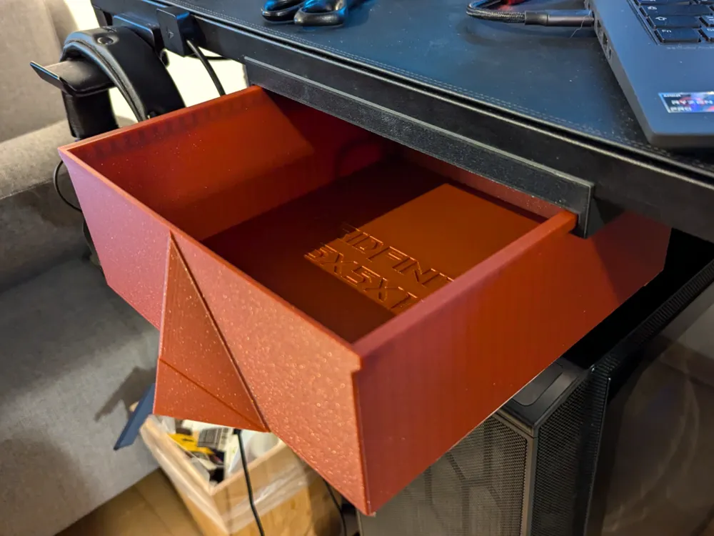 Under Desk Drawer for Magnus Pro - Free 3D Print Model - MakerWorld